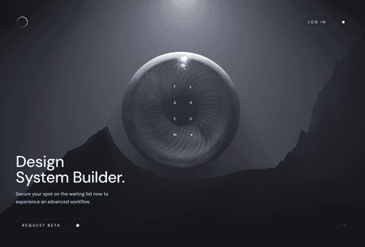 Dark Themed Web Design Inspiration