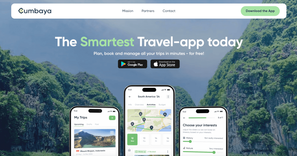 Cumbaya - Your Digital Travel Agent