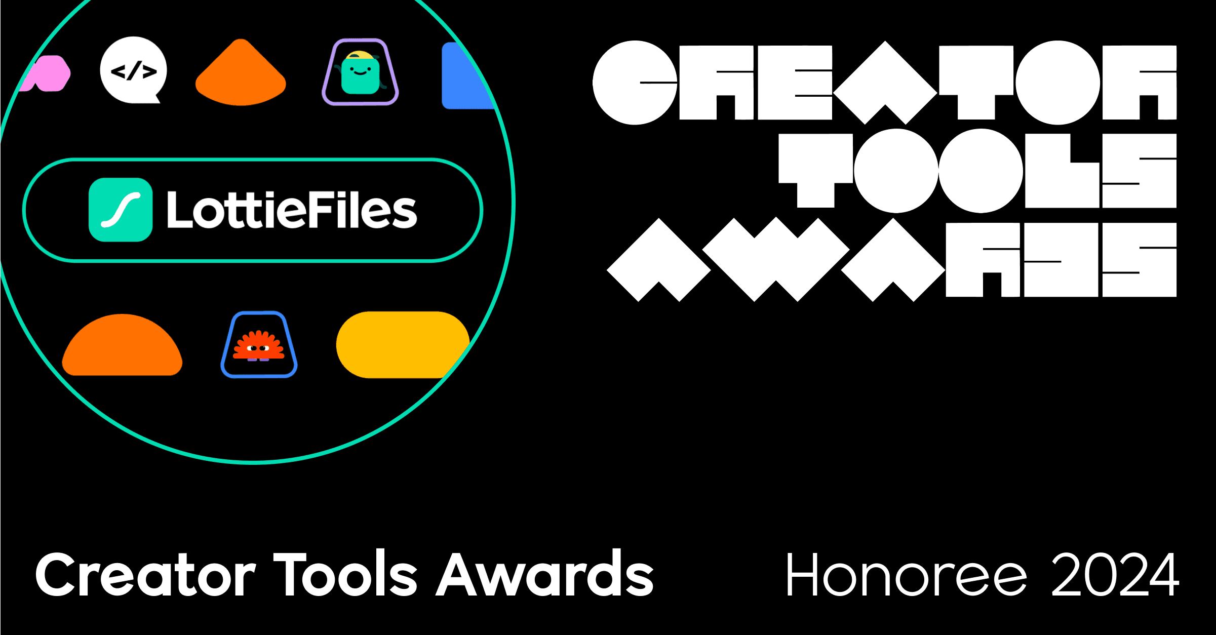 LottieFiles – Honors – Creator Tools Awards