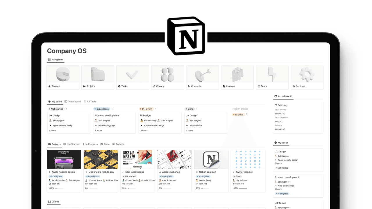 The Best 20 Notion Company Templates (2025) - Solt Wagner