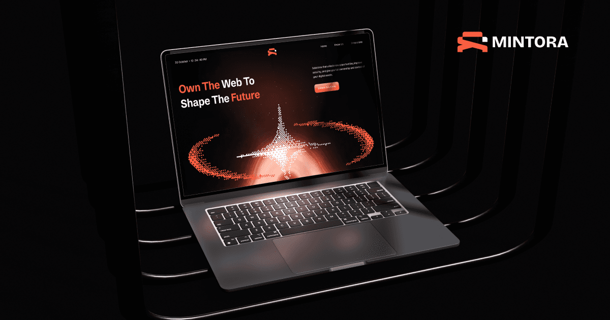 Mintora - Web3 Agency Figma Template - Grooic