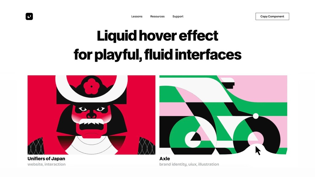 Sweep Light Hover Effect — Framer Resource