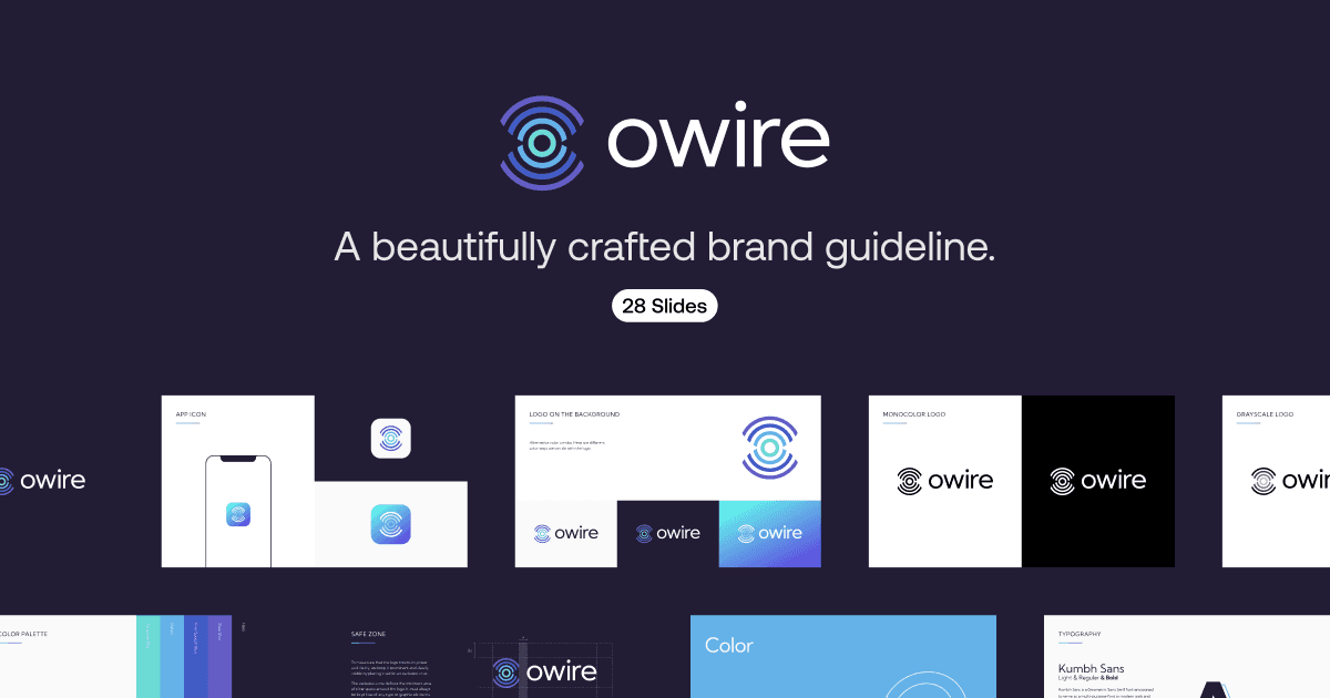 Owire Brand Styleguide Template