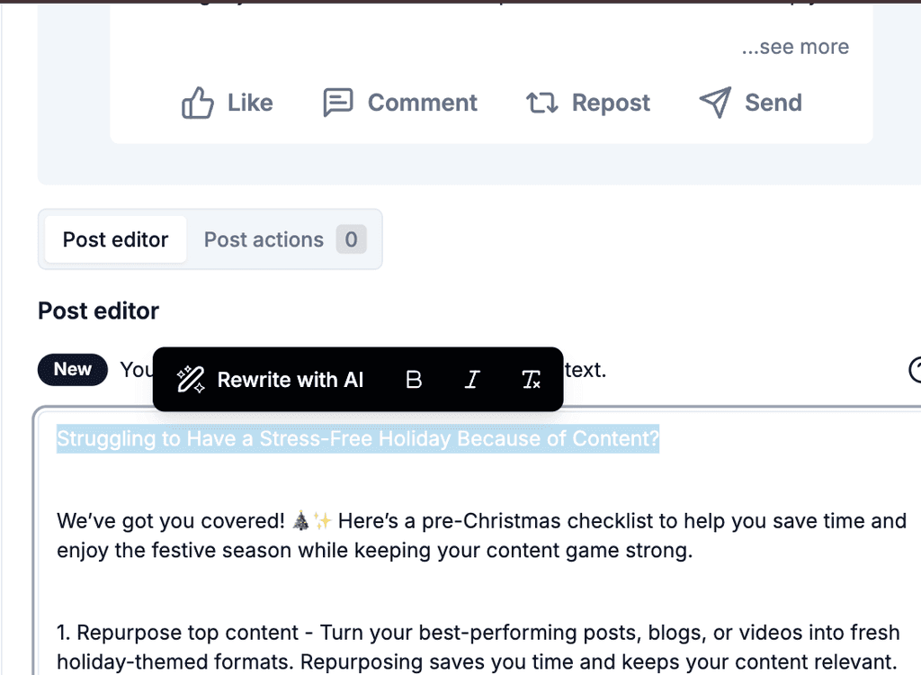 How to optimize LinkedIn posts for maximum impact