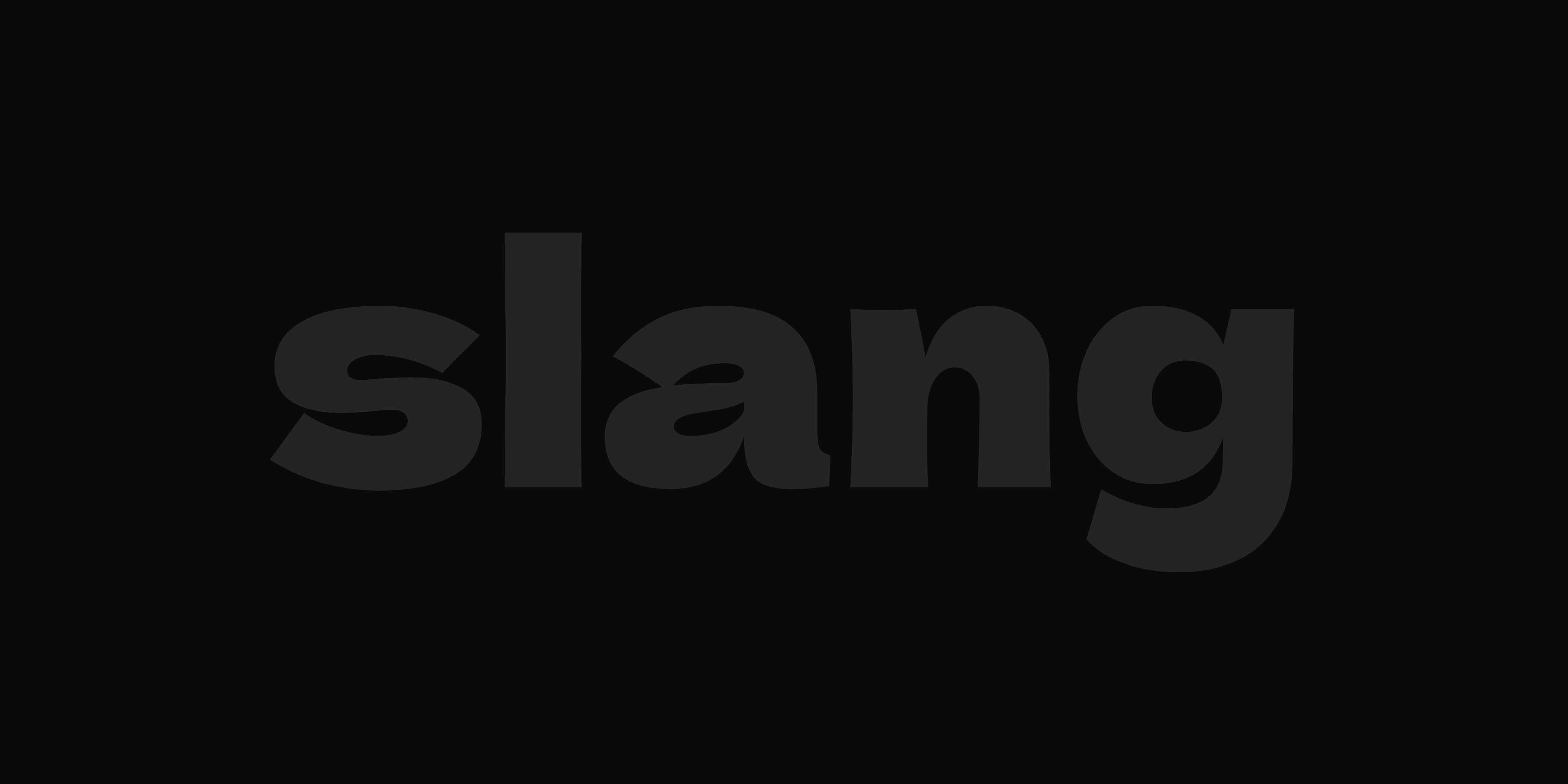 Slang