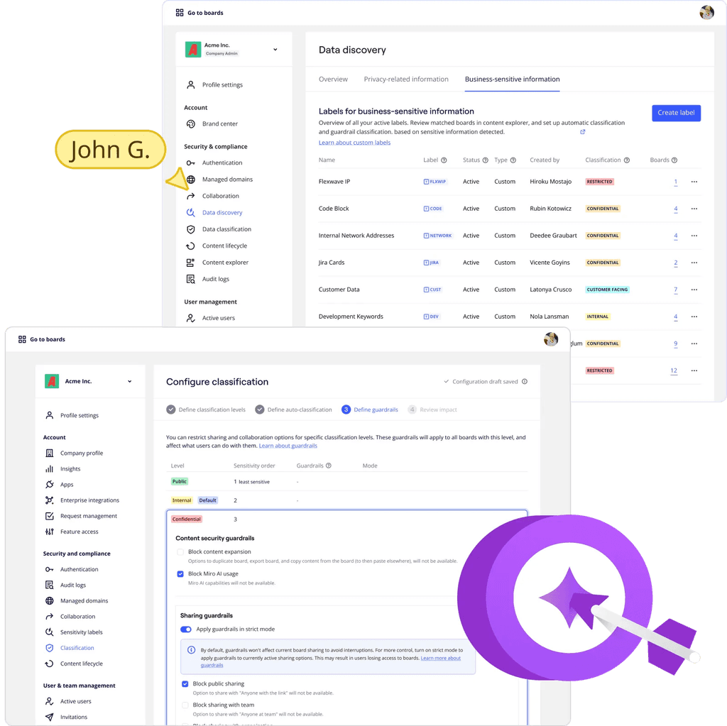 Miro Security - Miro | The Innovation Workspace