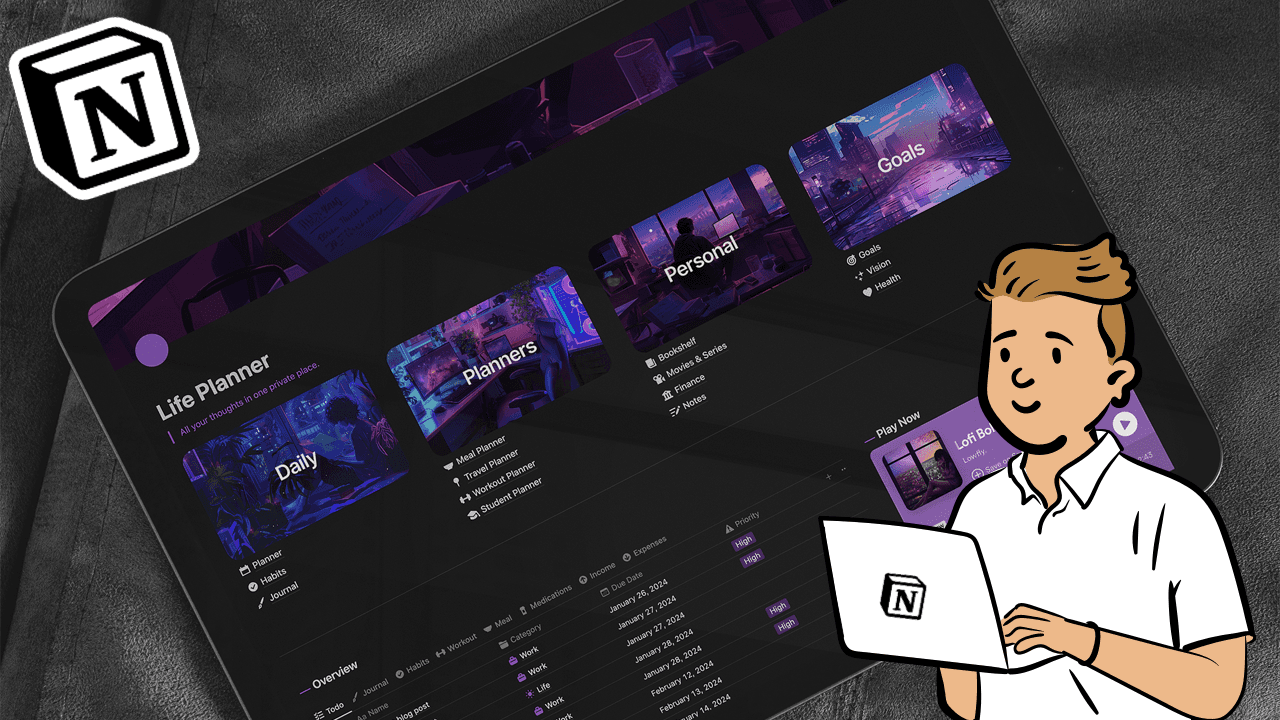 20+ Best Notion Templates to Organize Your Life - Solt Wagner