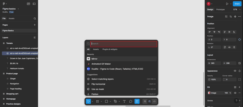 How to Mirror Objects in Figma - 1 minute video guide