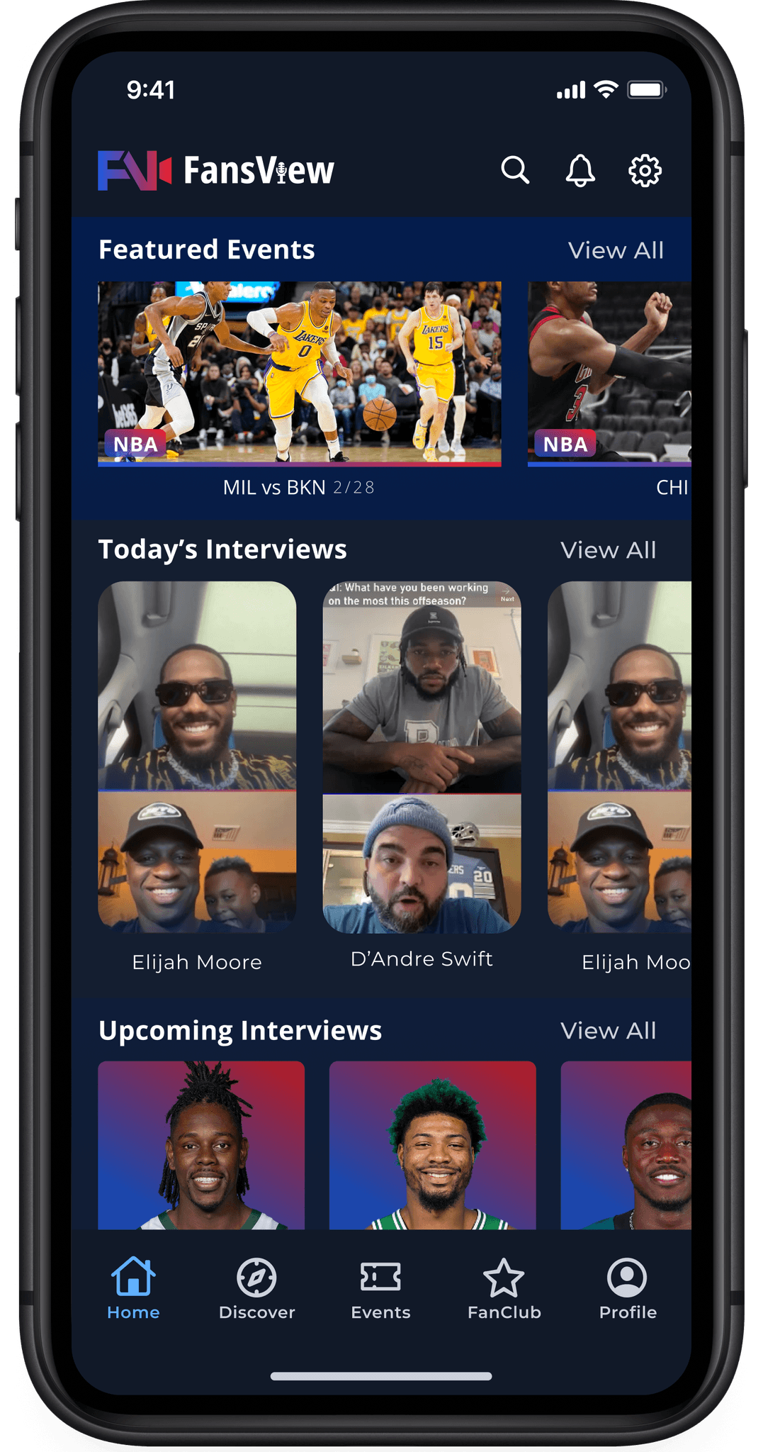 FansView - Interviews For the Fans, by the Fans.