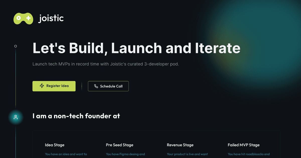 Joistic Technologies | Let's build, launch and iterate