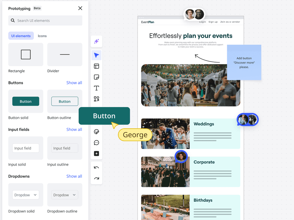 Free Prototyping Tool for Web and Apps - Miro | The Innovation ...