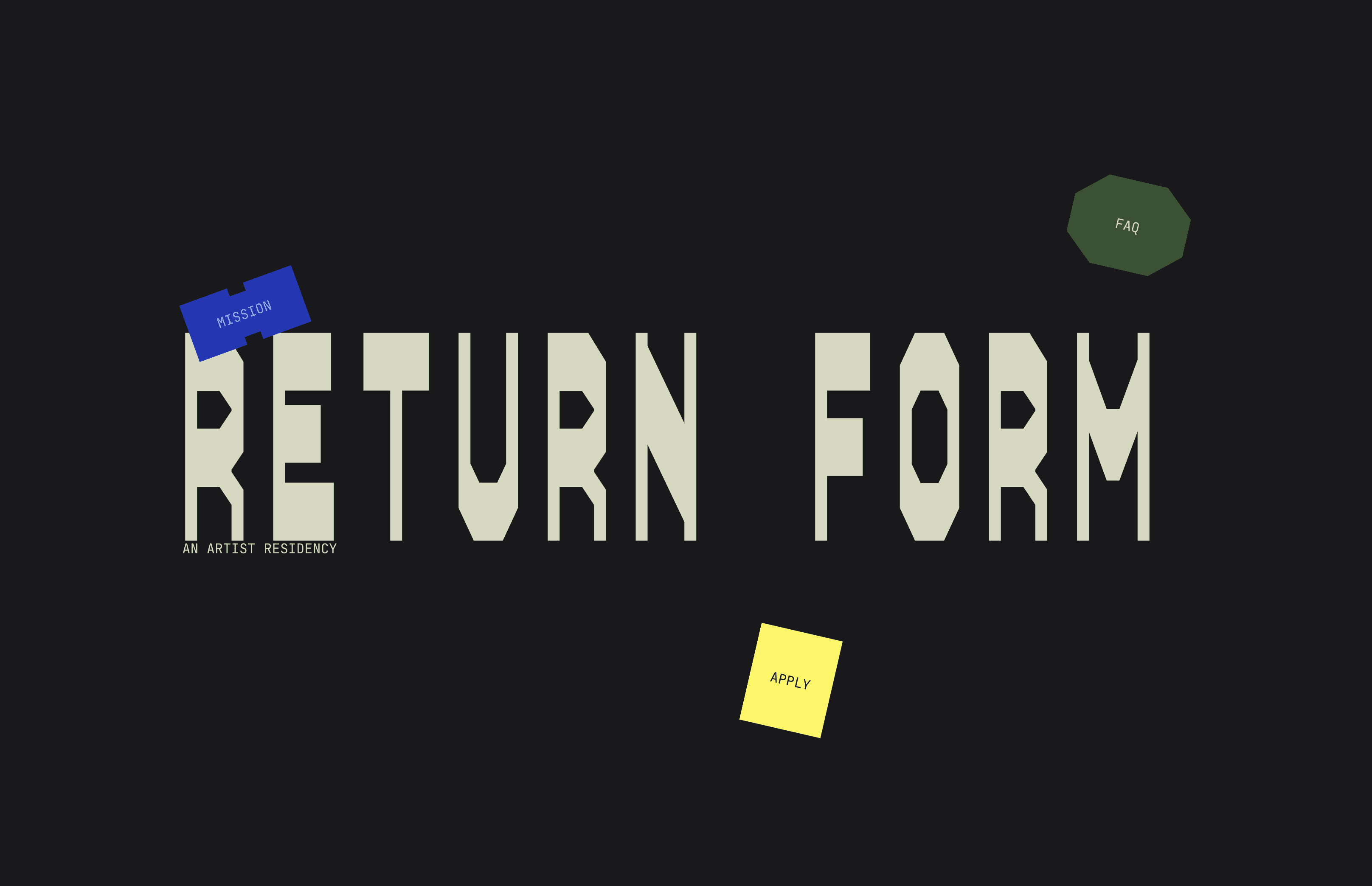 Return Form