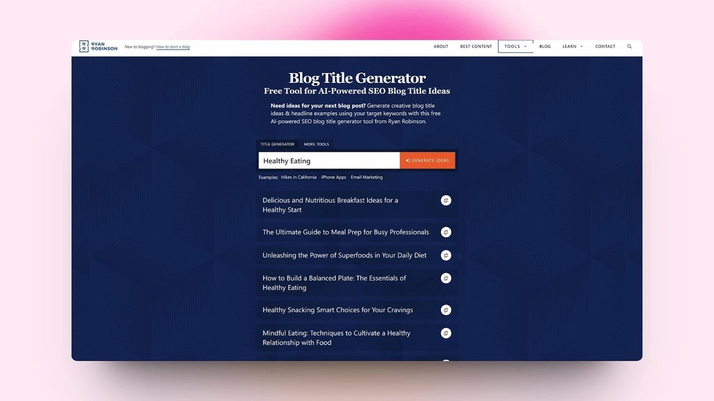 10 Best Blog Title Generators To Craft Catchy Blog Titles