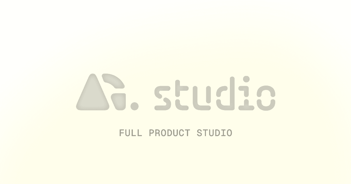 AG Studio | A product studio for startups
