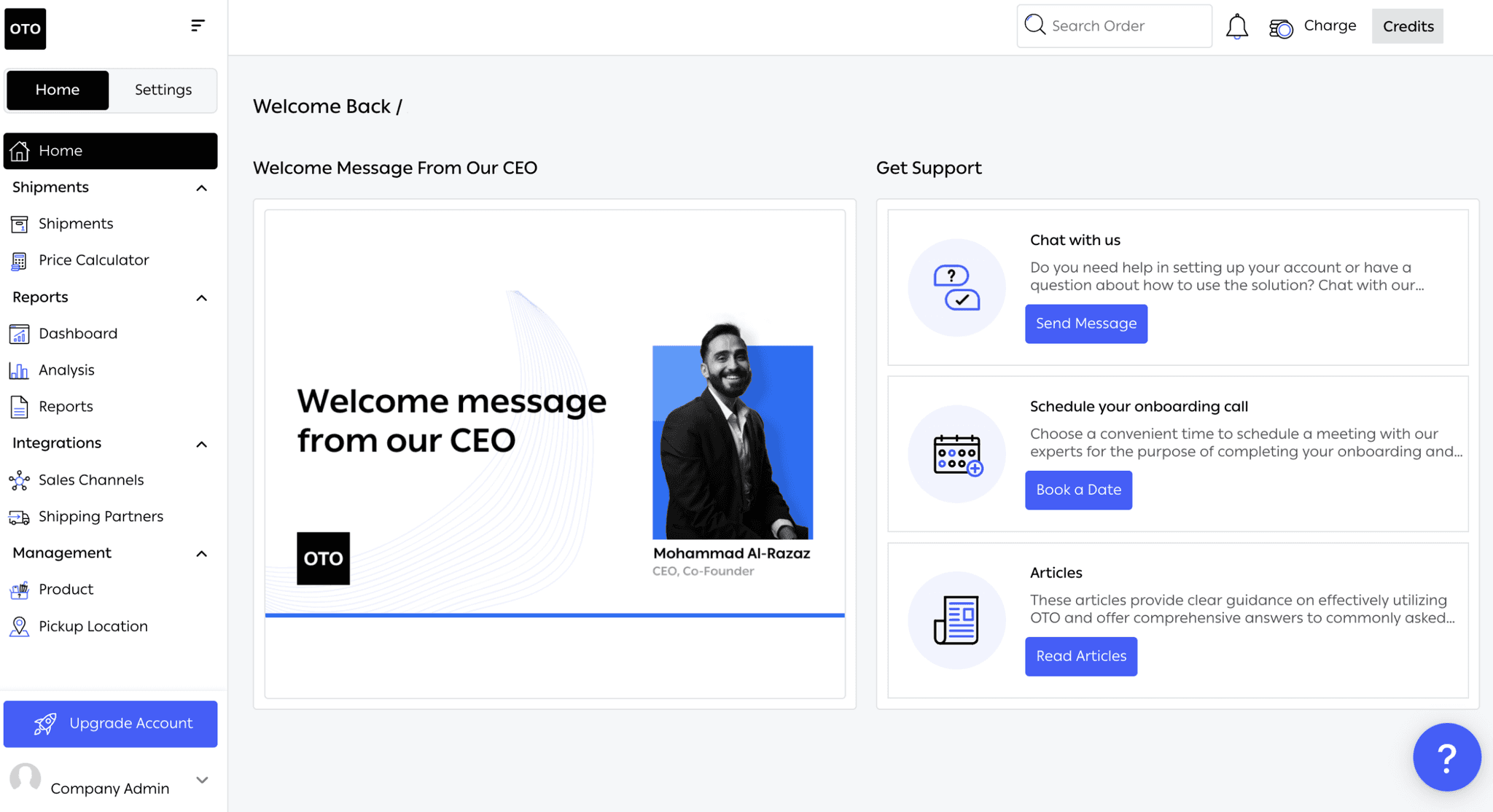 OTO Debuts Enhanced Dashboard - OTO Global