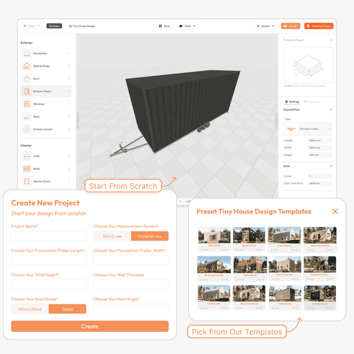 Tiny Easy | 3D Tiny House Designer - Personal Projects