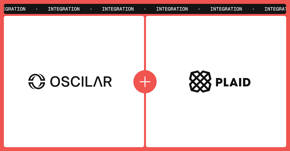 Plaid + Oscilar integration