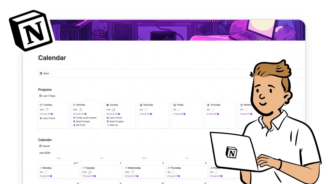 20+ Best Notion Calendar Templates - Solt Wagner