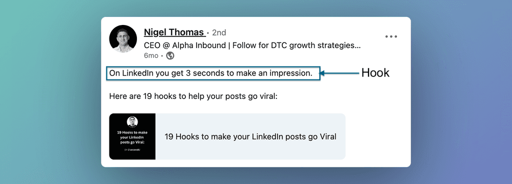 104 LinkedIn Hooks To Outperform The Best Post - LinkedIn Geniee
