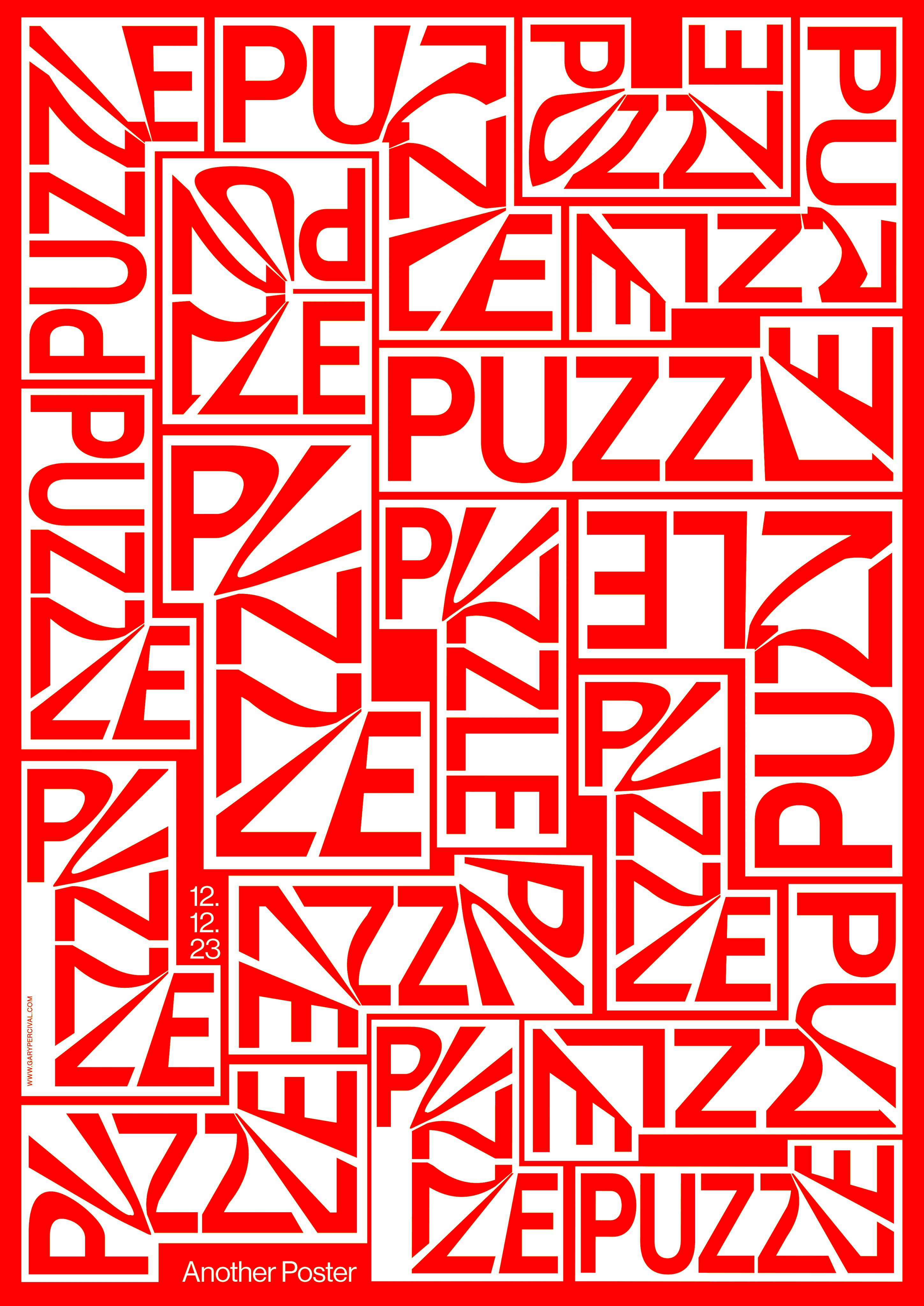 Gary Percival: Freelance Graphic Designer & Typographic Design