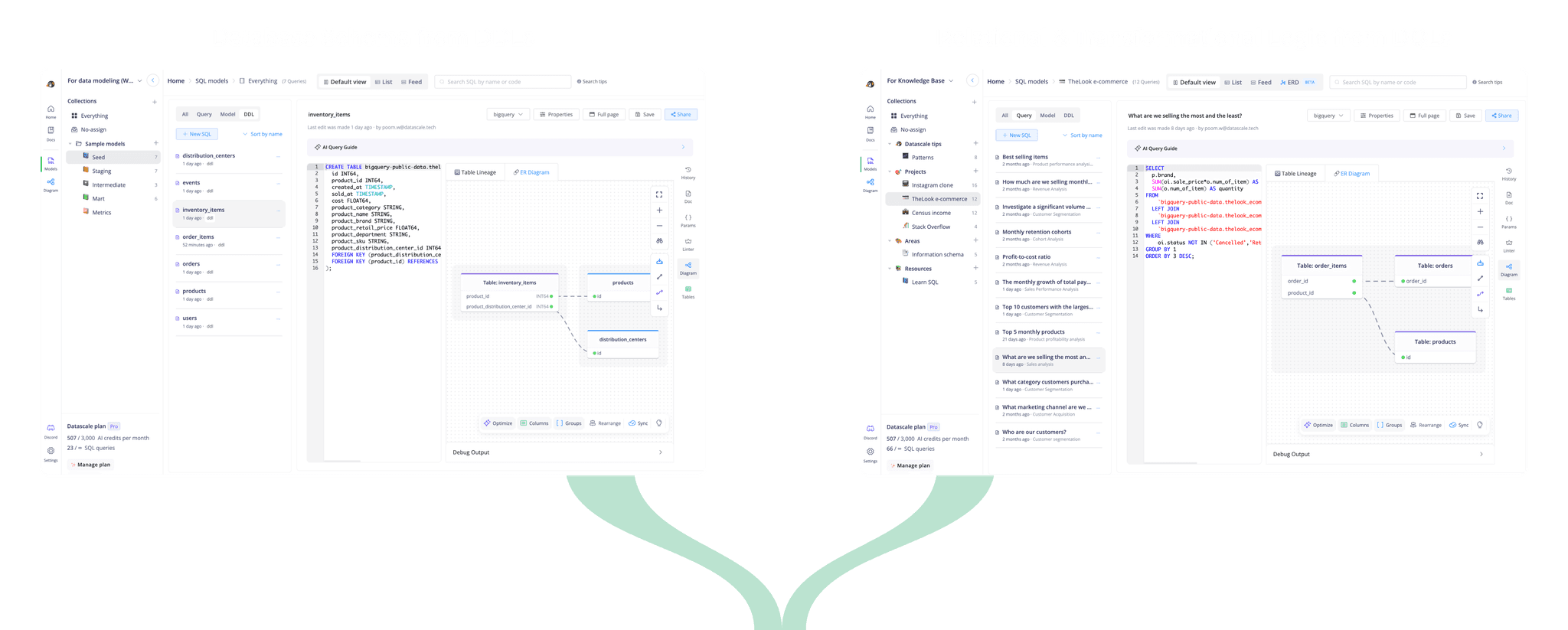 Datascale - The AI-Native Data Design Tool