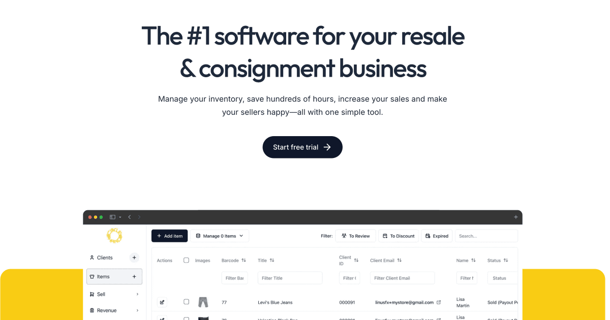 9 Best POS Software for Consignment & Resale Shops in 2025 (Feature-by ...
