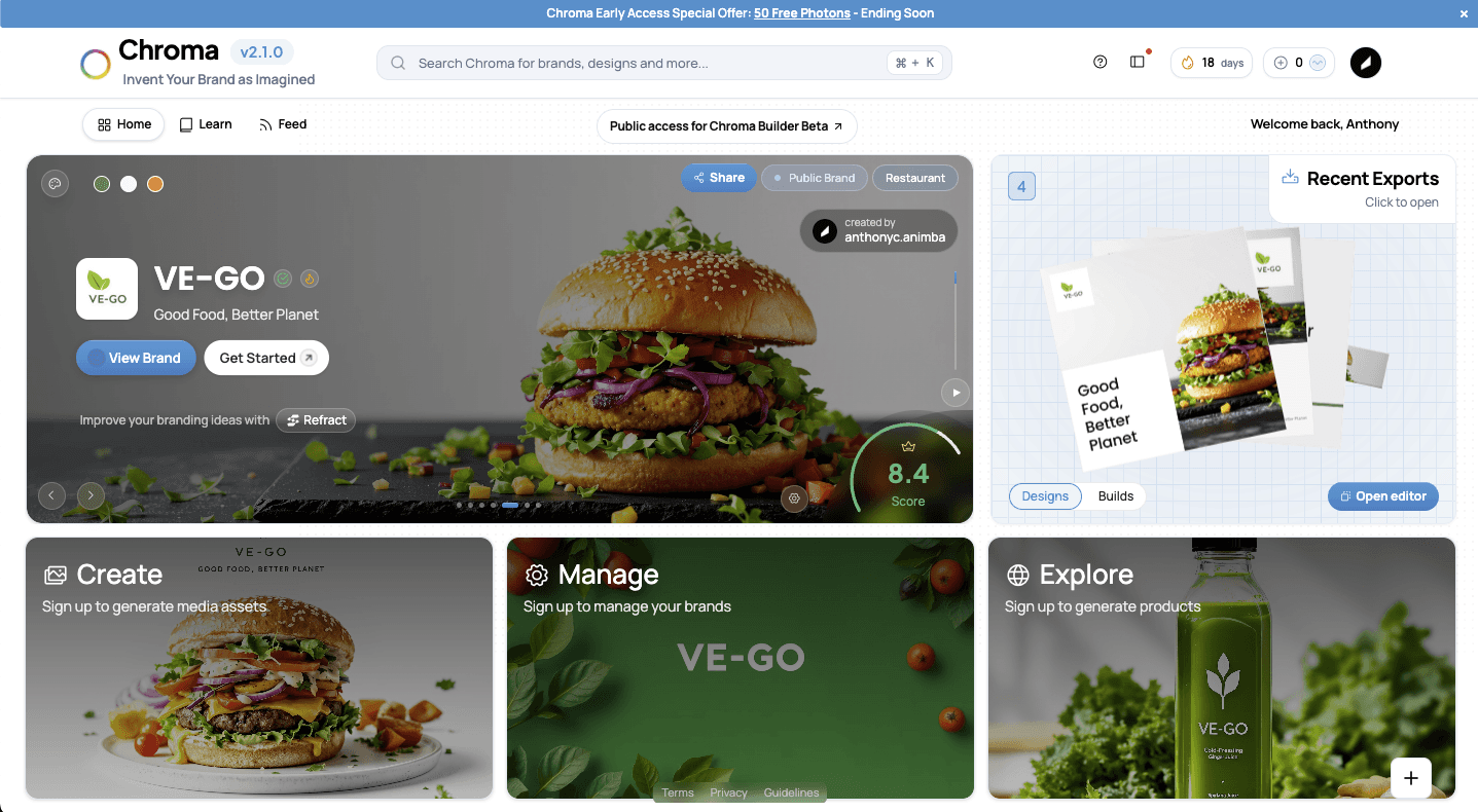 Chroma — Invent Your Brand As Imagined