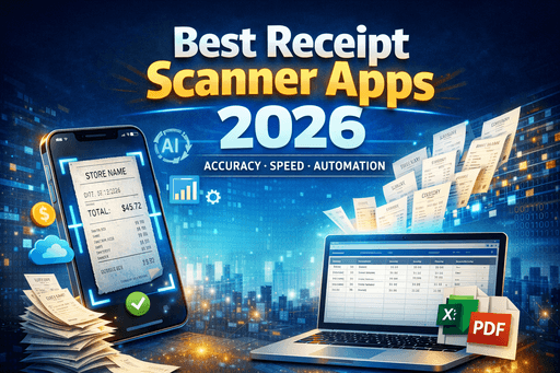 The Best Receipt Scanner Apps for 2026 - ezpense