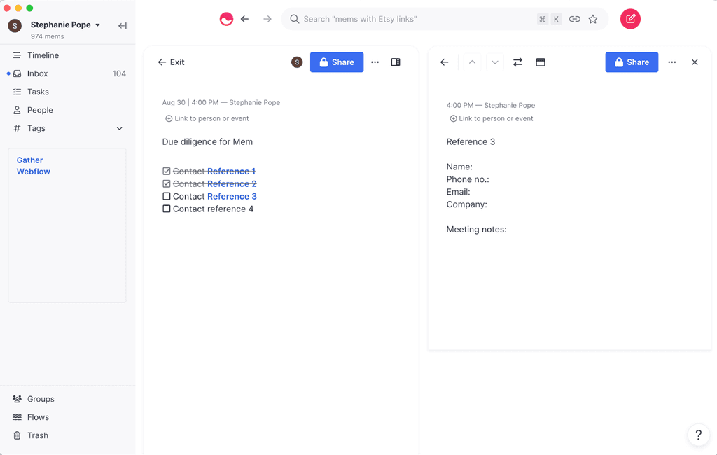 Deep Dive: Using Mem as a VC - Mem