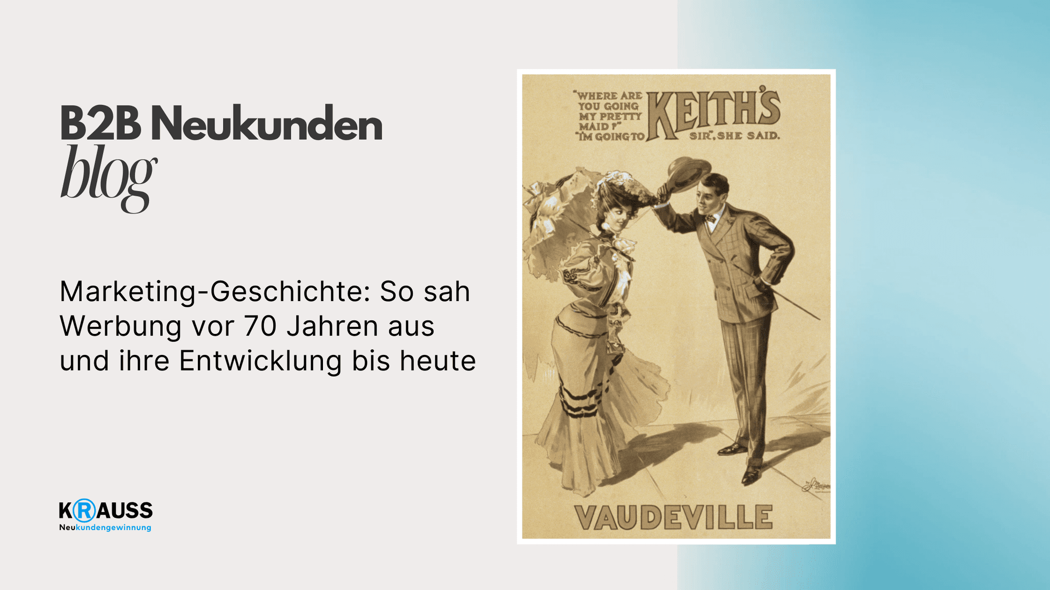 Marketing-Geschichte: So sah Werbung vor 70 Jahren aus und ihre ...