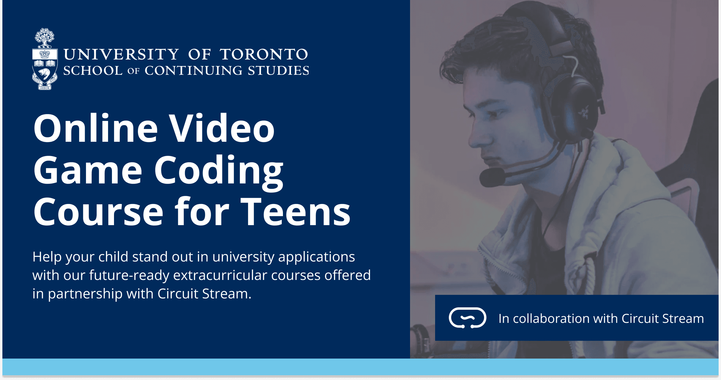 Video Game Coding for Teens | University of Toronto School of ...