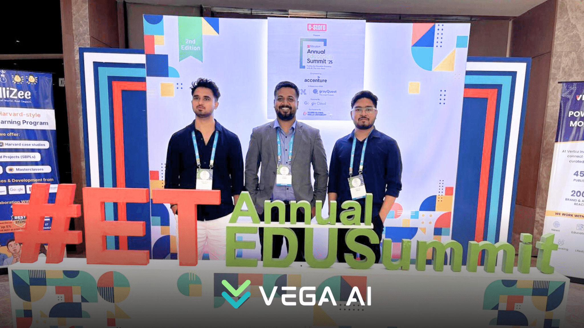 VEGA AI at ET Education Summit 2025: AI in Education Solutions