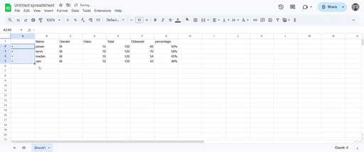 How to Add Bullet Points in Google Sheets - 1 minute video guide