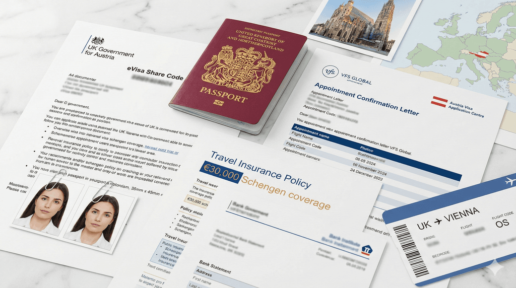 Austria Schengen Visa Requirements UK: 2026 Checklist - Visard Blog