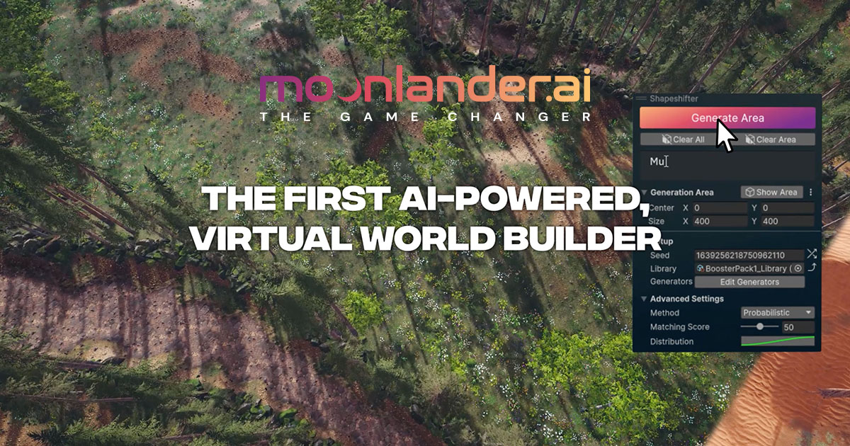 moonlander.ai - The first AI copilot for 3D game development