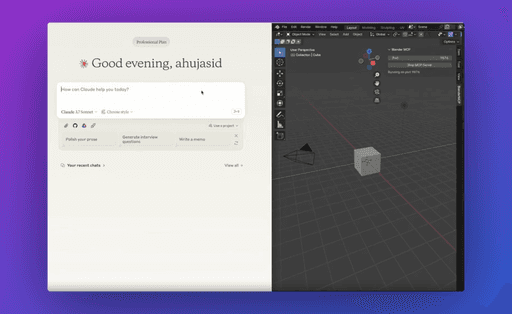 How to Use Blender MCP with Anthropic's Claude AI - Vagon