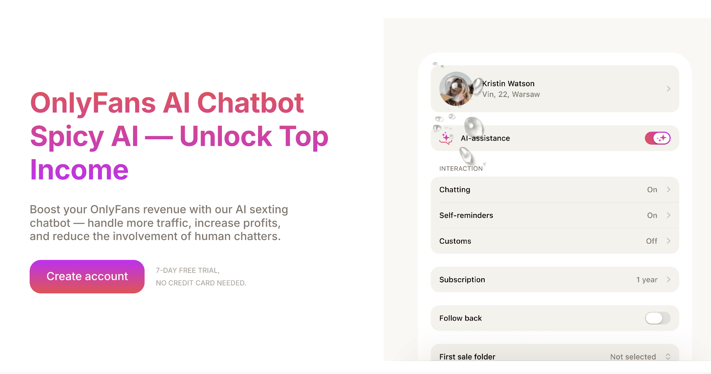 Spicy AI ️ OnlyFans: реальные кейсы