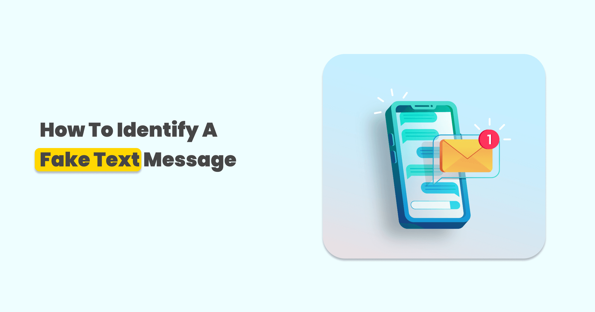 How To Identify A Fake Text Message