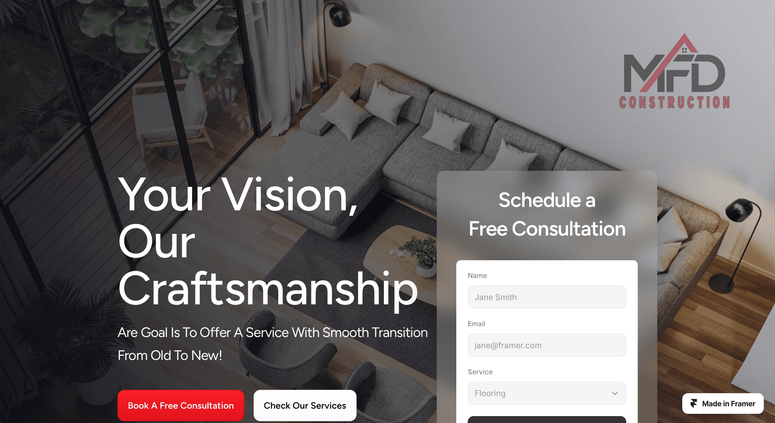 MFD Construciton - Services