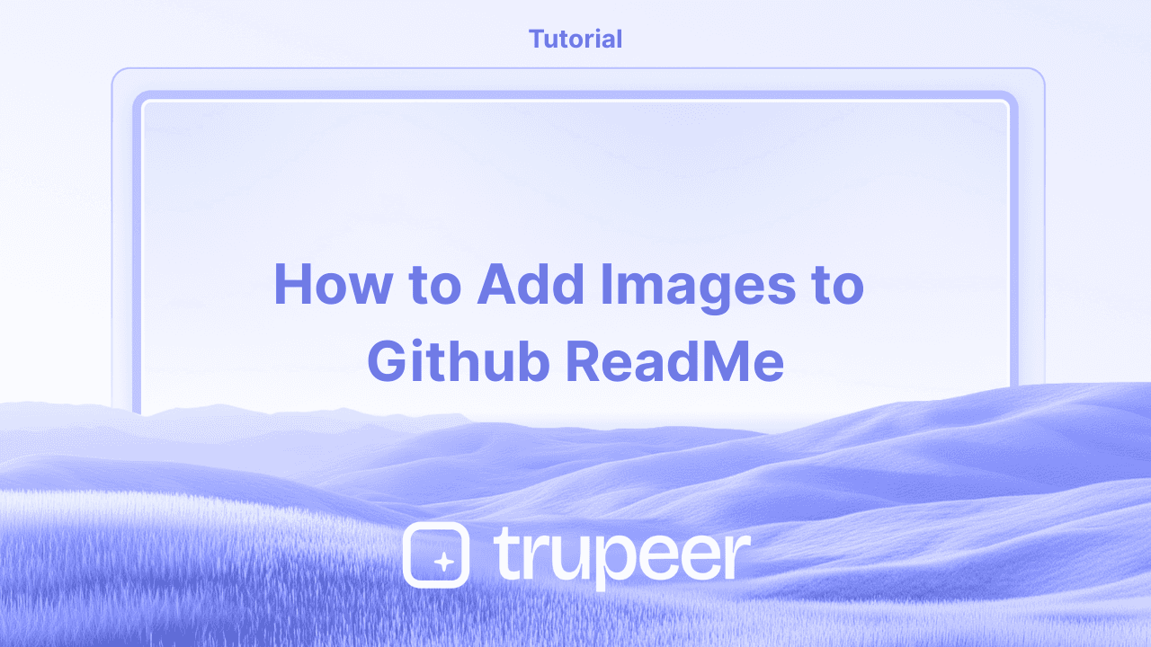 How to Add Images to GitHub README - 1 minute video guide