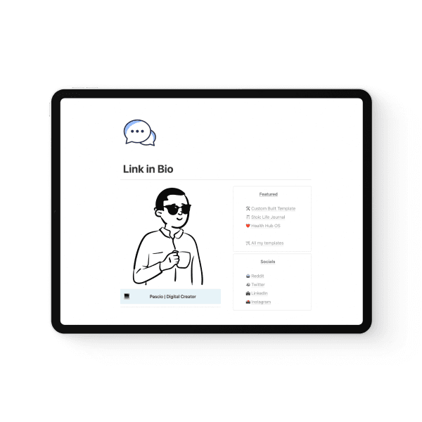Free Notion Templates | Pascio