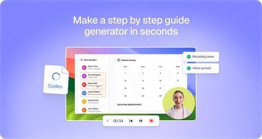 Step-By-Step Guide Generator - Trupeer | AI-Powered Product Videos ...