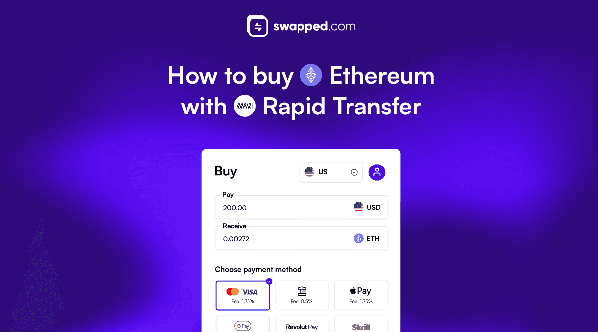 How to buy Ethereum (ETH) with Rapid Transfer