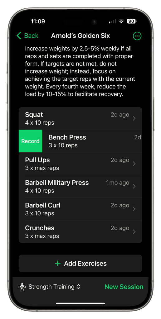 Setgraph: The Best Workout Tracker & Log App