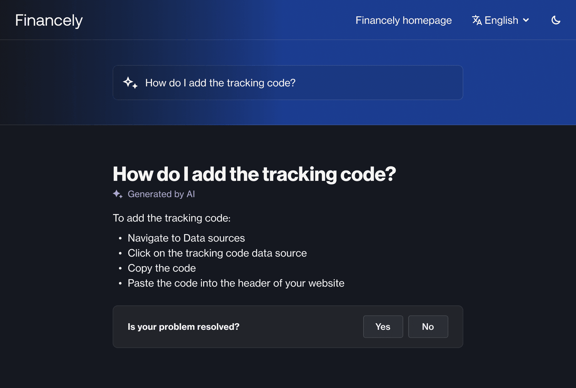 AI-powered knowledge base | Ortto