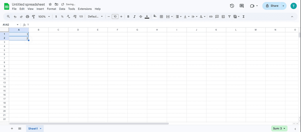 How to Fill Series in Google Sheets – Quick Auto-Fill Guide - 1 minute ...