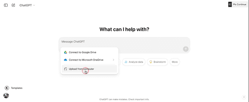 How to Use ChatGPT to Translate Files - 1 minute video guide