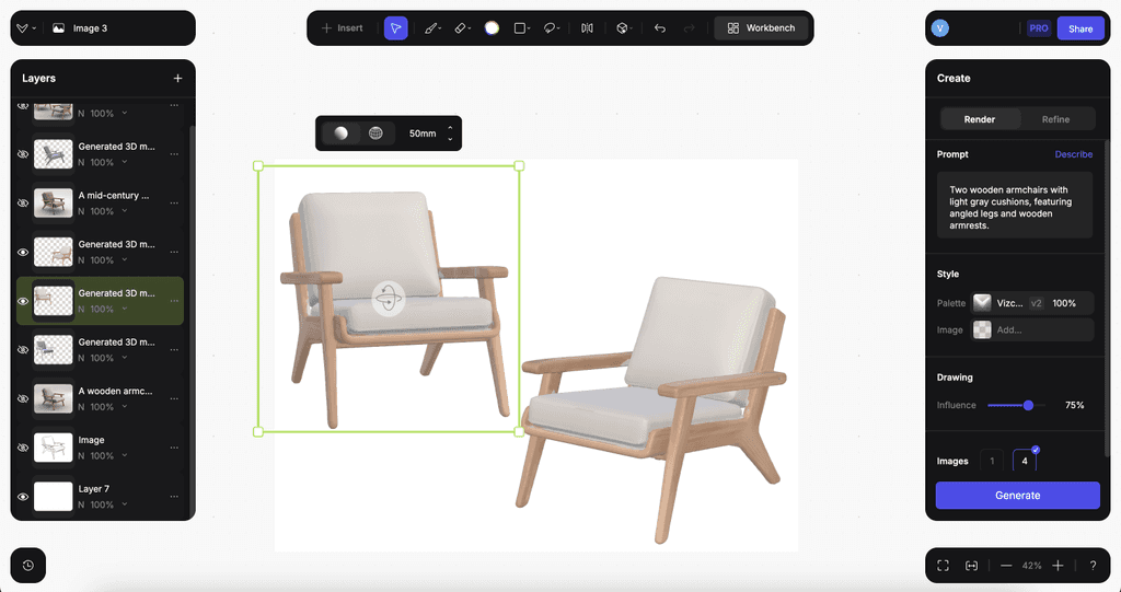 2D to 3D feature - Docs