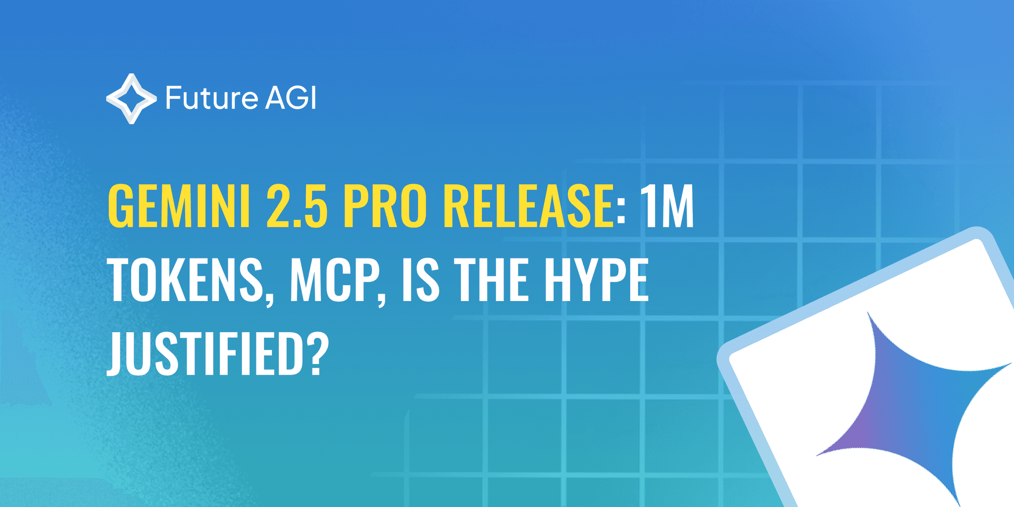 Gemini 2.5 Pro Release: 1M Token Context & MCP Integration