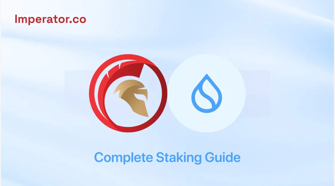 Sui Network: Complete staking guide — Imperator.co - Blog